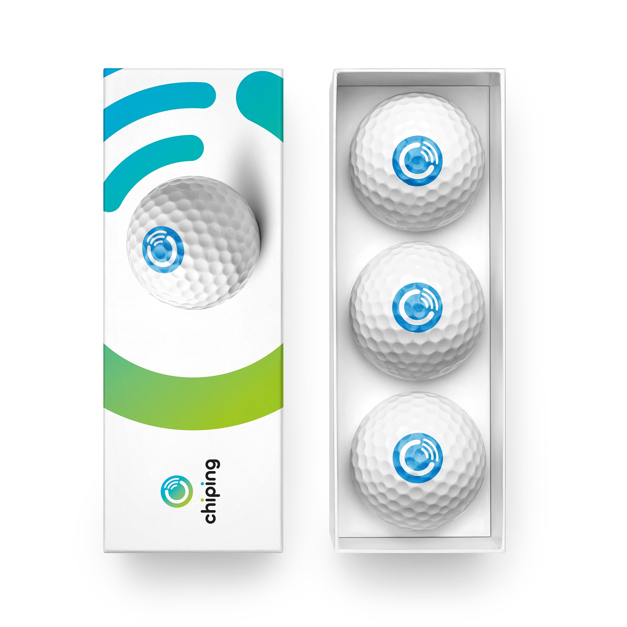 Chiping GPS Tracked Golf Balls - Starter Set - 6 Ball Set – Explanar USA
